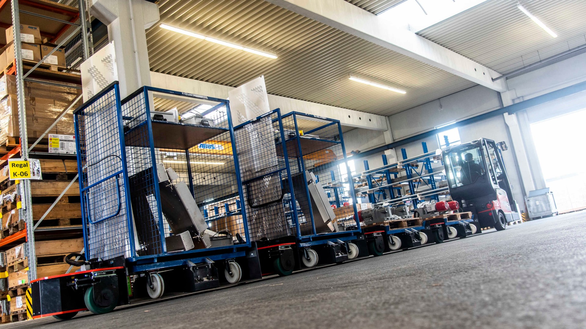 Routenzugeinsatz bei Hailo Wind Systems